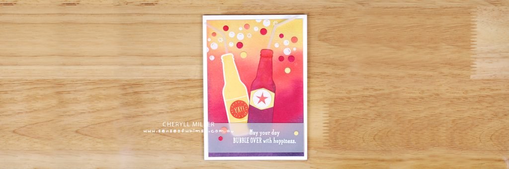 Bubble Over - April All Star Tutorial Bundle Blog Hop - Sense of Whimsy