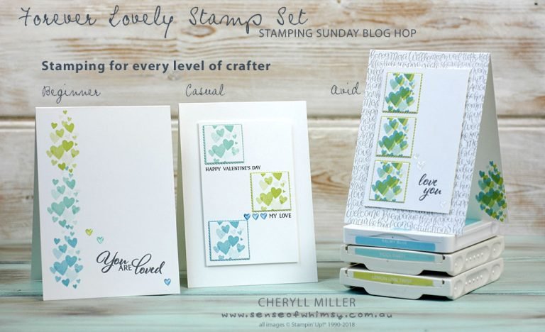 Stamping Sunday Blog Hop - All My Love - Sense of Whimsy