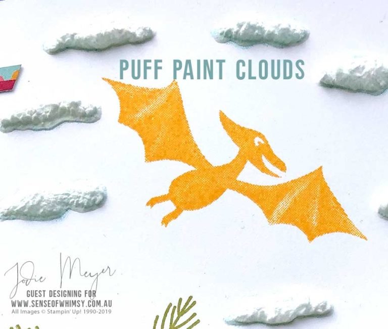 Stamping Sunday Blog Hop - Puff Paint - Sense of Whimsy