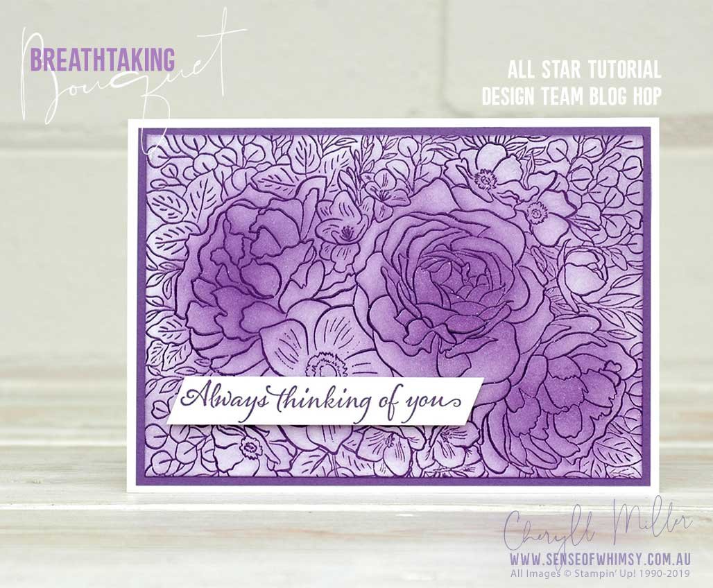 Breathtaking Bouquet for All Star Tutorial Bundle Blog Hop - Sense of ...