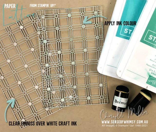 Paper Lattice Transformed - Sense of Whimsy