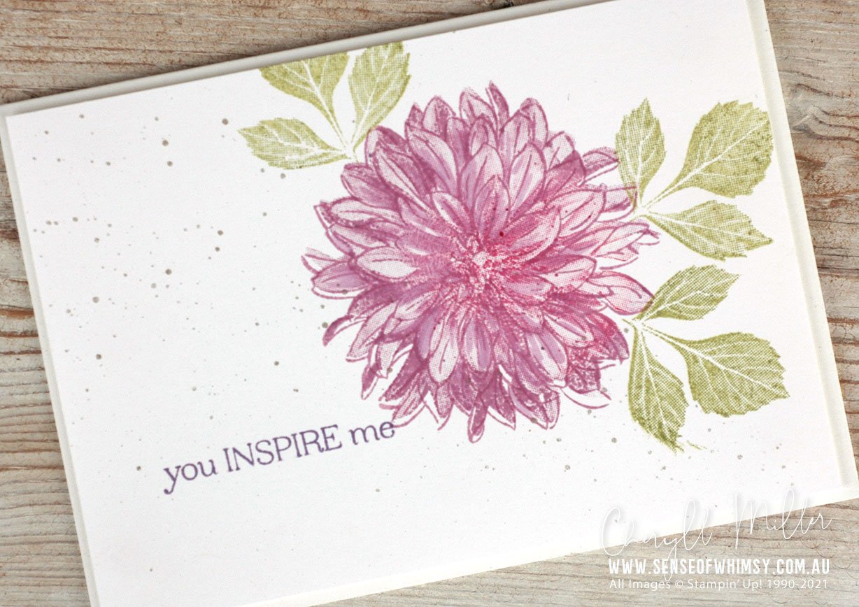 Delicate Dahlias for Stamping Sunday Blog Hop - Sale-A-Bration Mark II ...
