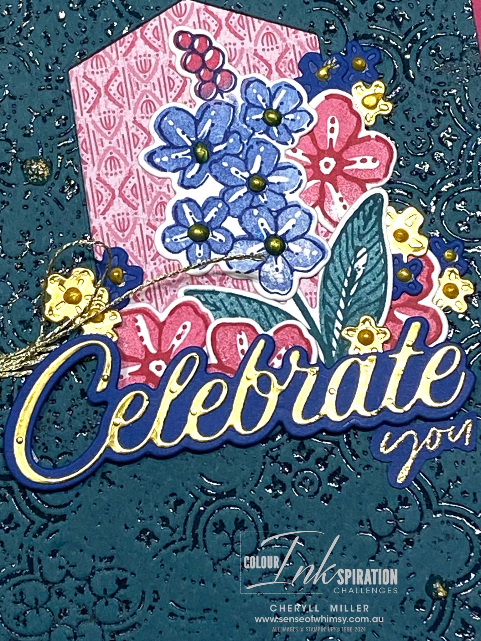 Sentimental Park Stamp Set for Colour Inkspiration Challenge 177 ...
