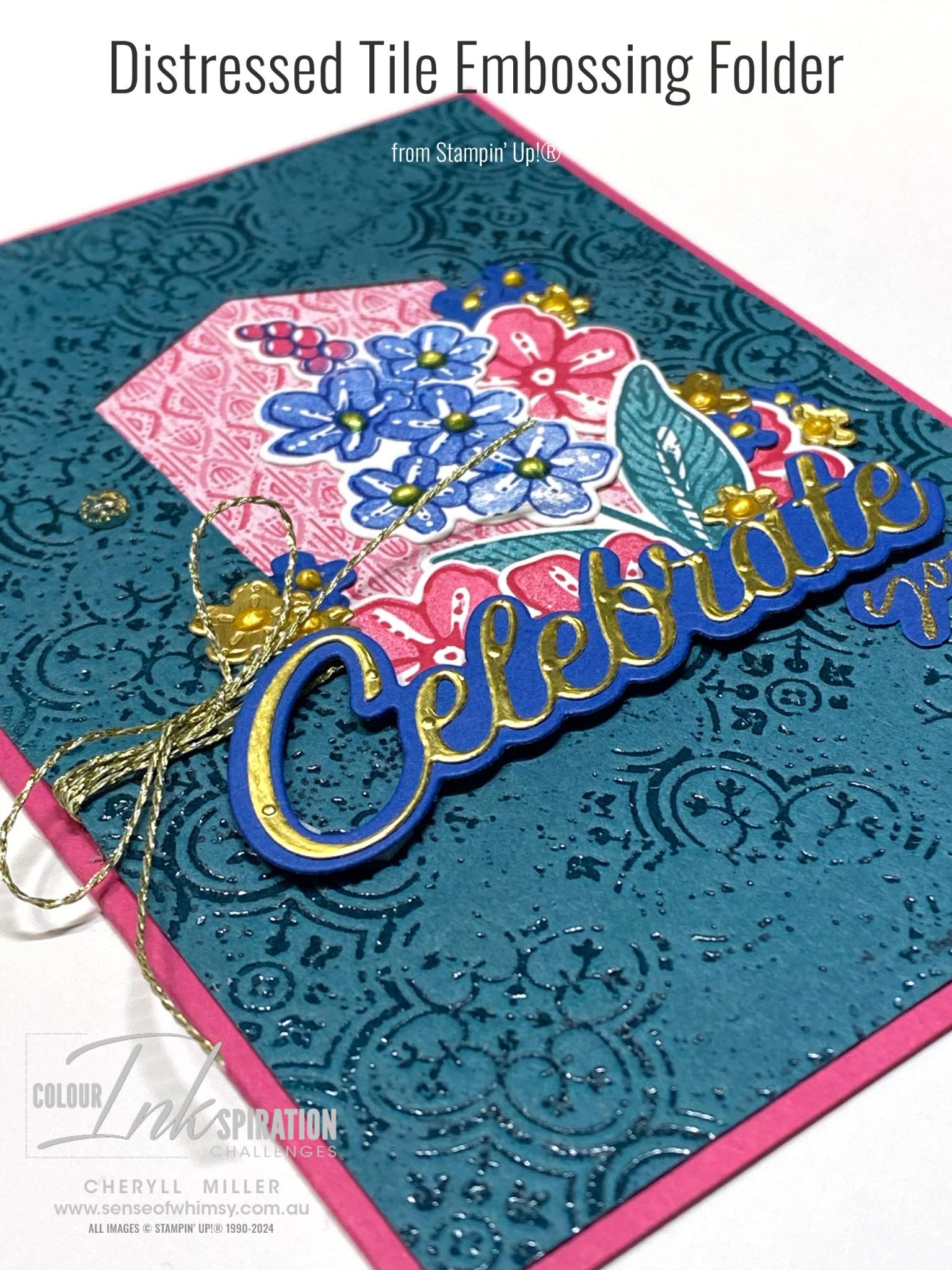 Sentimental Park Stamp Set for Colour Inkspiration Challenge 177 ...