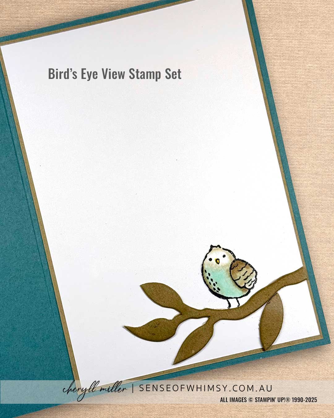 Birds Eye View - the cutest bird ever! - Sense of Whimsy