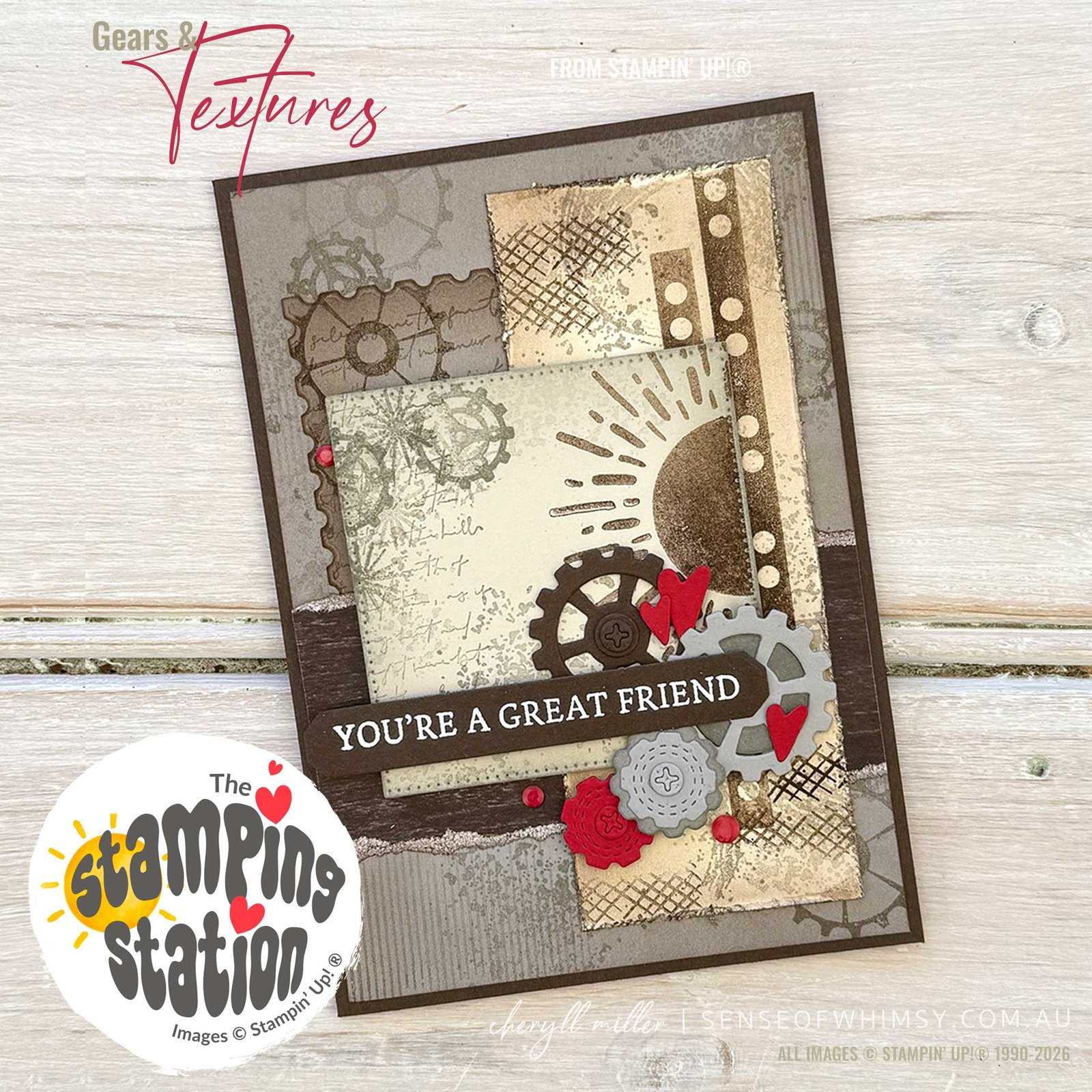 Layers of Love for our new Stamping Station gang ... - Sense of Whimsy