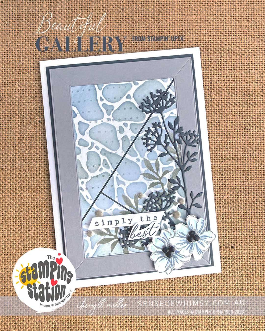 Gallery Blooms and Simple Joys - The Stamping Station - Sense of Whimsy